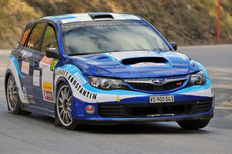 Subaru Impreza GL editorial stock photo. Image of racer - 32423448