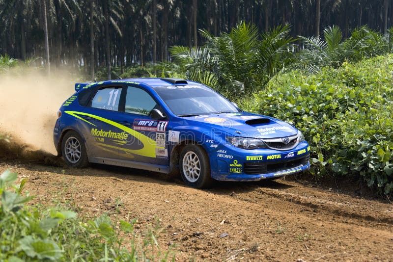 Rally motorcar racing editorial stock image. Image of drives - 6711329