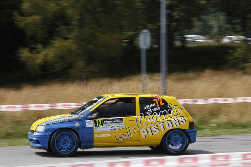 Rally Piancavallo 2023 editorial stock photo. Image of renault - 289456458