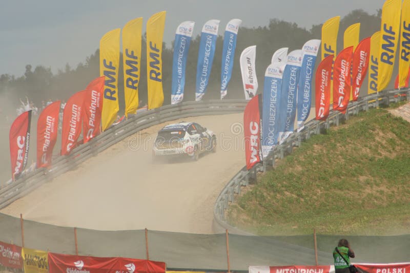 Rally Poland editorial photography. Image of chase, ride - 14609387