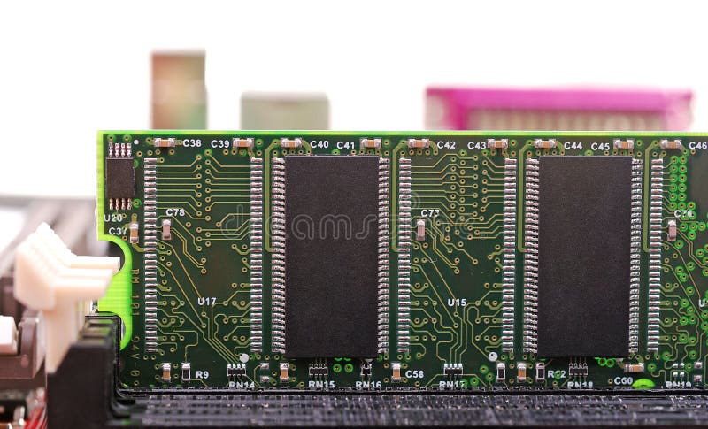 Desktop computer stock photo. Image of futuristic, contrasty - 10076568