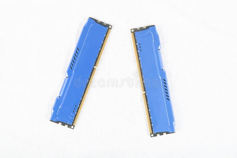 RAM for the Computer.Assembling a Personal Computer for Work Stock ...