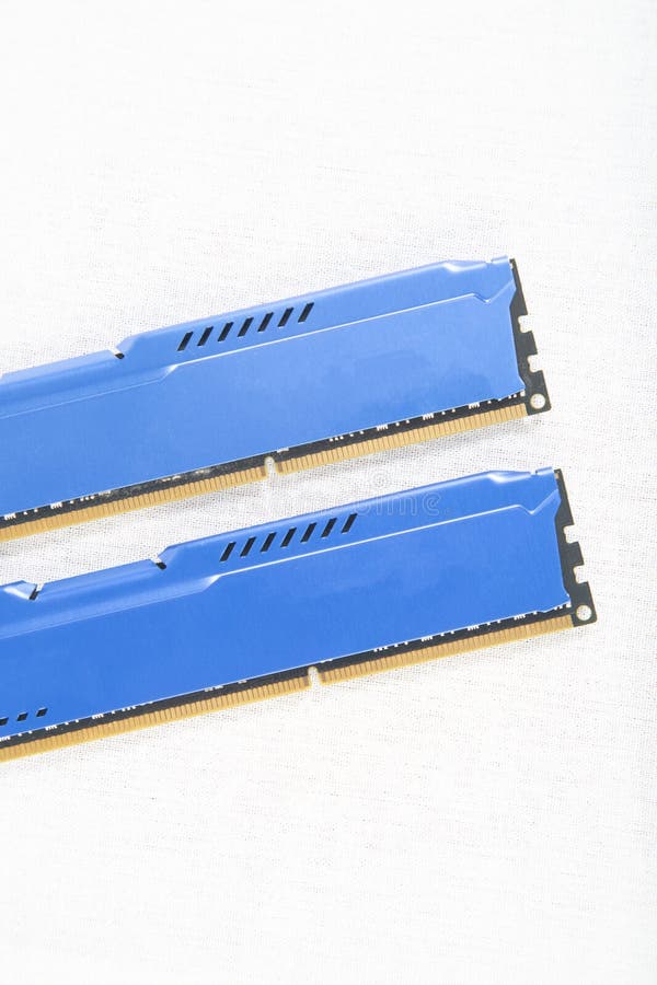 RAM for the Computer.Assembling a Personal Computer for Work Stock ...