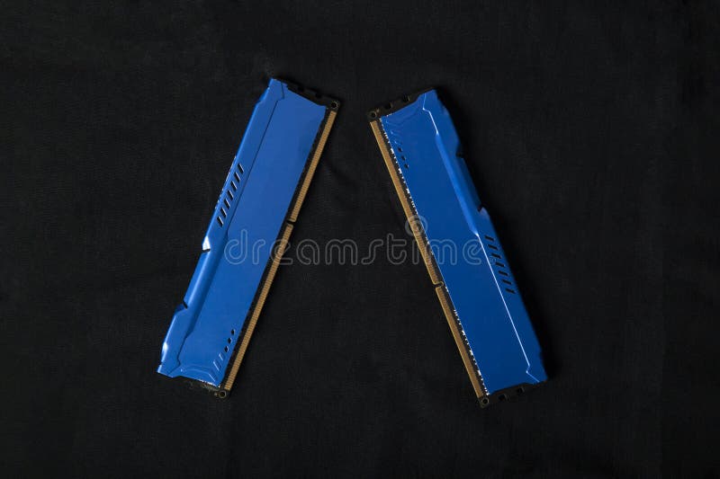 RAM for the Computer.Assembling a Personal Computer for Work Stock ...