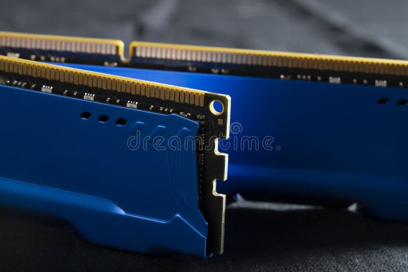 RAM for the Computer.Assembling a Personal Computer for Work Stock ...