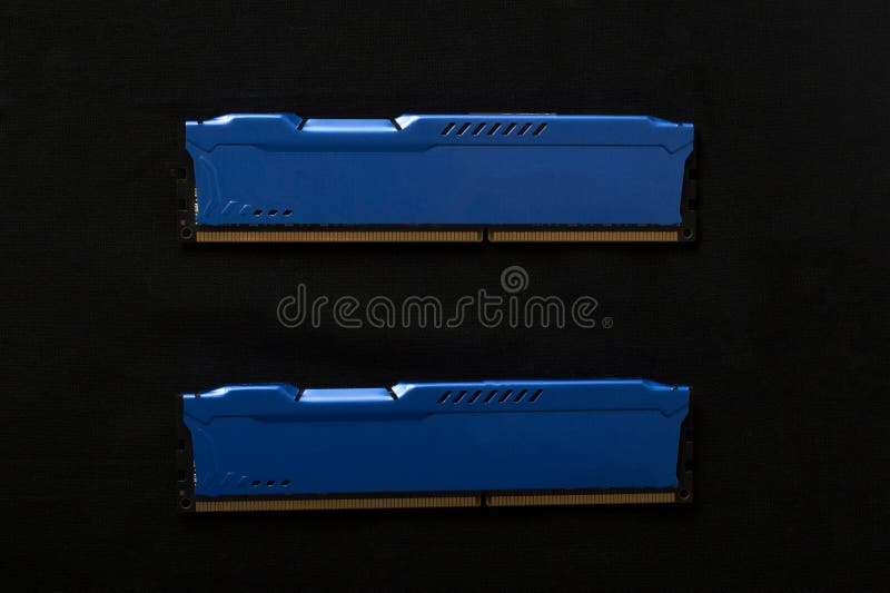 RAM for the Computer.Assembling a Personal Computer for Work Stock ...