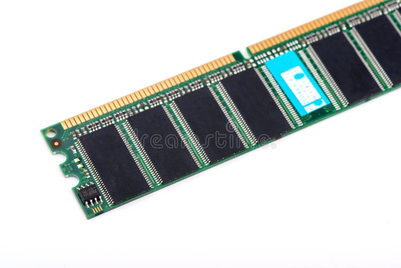 RAM. Digital Board. Microelectronics Close Up Stock Photo - Image of ...