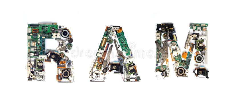 Ram electronic stock image. Image of access, information - 73265931