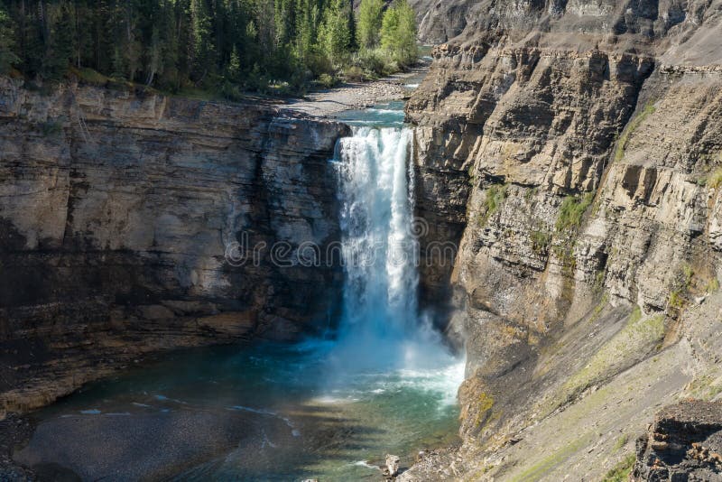 Ram Falls Provincial Park stock image. Image of green - 194764761