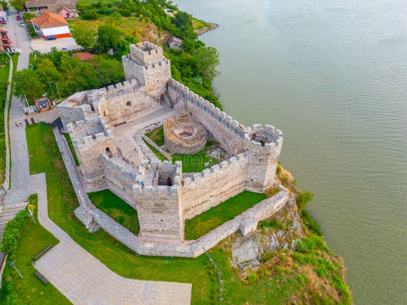 Ram Fortress Overlooking Danube at the Border with Romania Stock Image ...