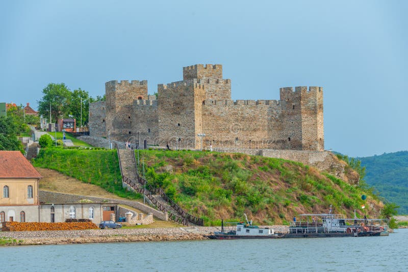 Ram Fortress Overlooking Danube at the Border with Romania Stock Photo ...