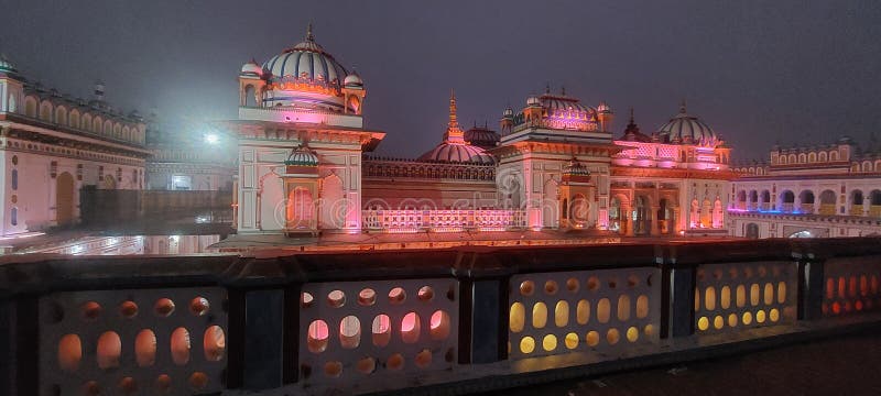 Ram Janki temple Nepal stock photo. Image of temple - 266079496