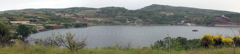 Lake Ram stock photo. Image of golan, israel, lake, landscape - 117930116