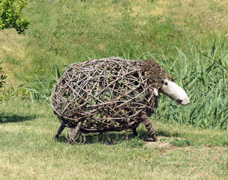 Ram made from wood stock photo. Image of create, macro - 38143948