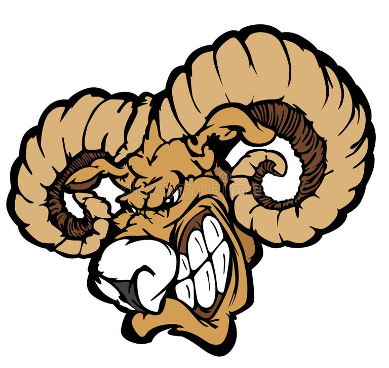 Ram School Mascot Illustration Stock Illustrations – 162 Ram School ...