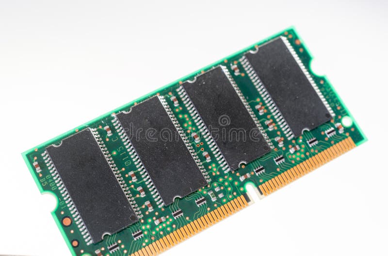 RAM memory chip stock photo. Image of electronics, chip - 127976164