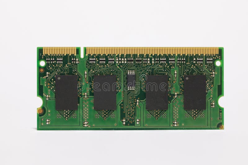 Random Access Memory or RAM Memory Module for Pc Computer Isolated on ...