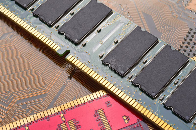 Ram memory. stock photo. Image of chip, board, computer - 194255434