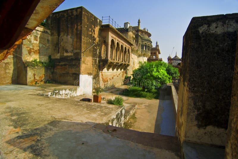 Ramnagar Fort in India stock image. Image of landmark - 4784463