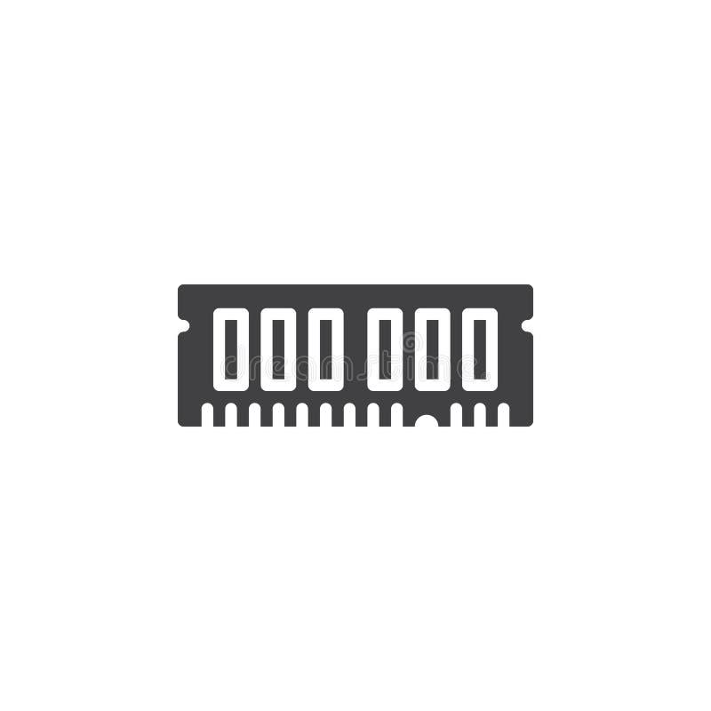 RAM, Random Access Memory Line Icon, Outline Vector Sign, Linear Style ... RAM, Random Access Memory Line Icon, Outline Vector Sign, Linear Style ...