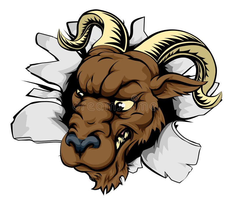 Angry Cartoon Ram Stock Illustrations – 493 Angry Cartoon Ram Stock ...