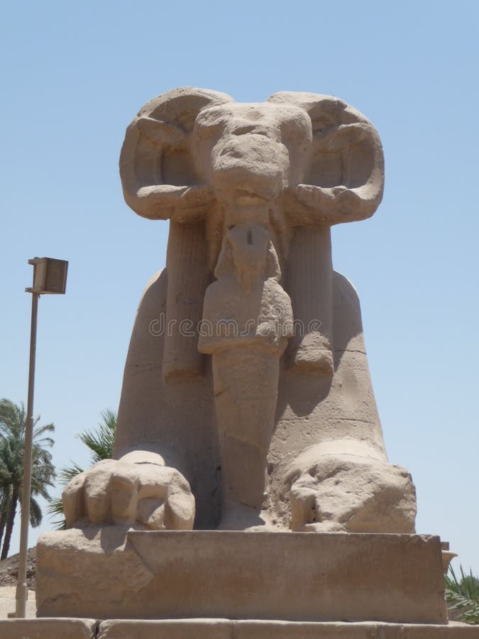 Ram statue editorial stock photo. Image of destination - 37980668