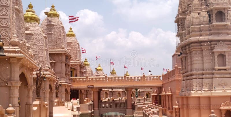 Ram temple ayodhya stock photo. Image of landmark, facade - 222094540