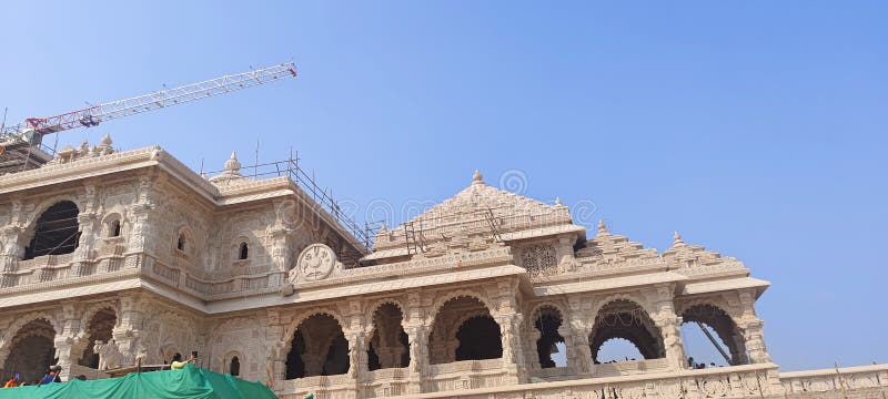 Ram Temple Internal Structure Under Construction Ayodhya UttarPradesh ...