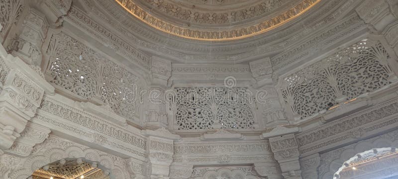 Ram Temple Internal Structure Under Construction Ayodhya UttarPradesh ...