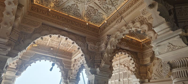 Ram Temple Internal Structure Under Construction Ayodhya UttarPradesh ...