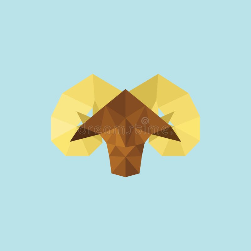 Ram. Vector Illustration Decorative Design Stock Vector - Illustration ...