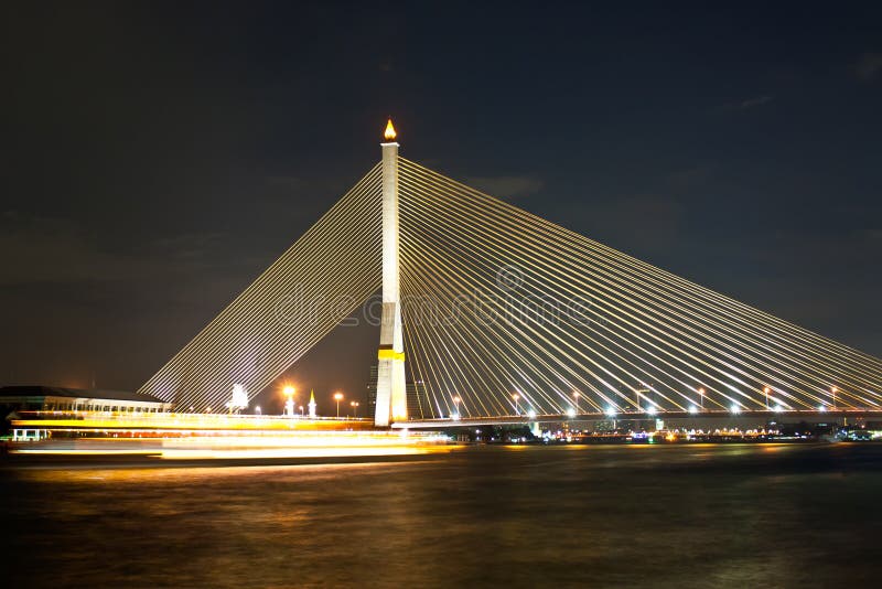 Rama 8 stock image. Image of bangkok, chaopraya, boat - 37642181