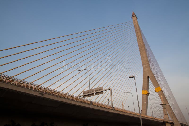 Rama Bridge in Bangkok stock image. Image of thailand - 24552795