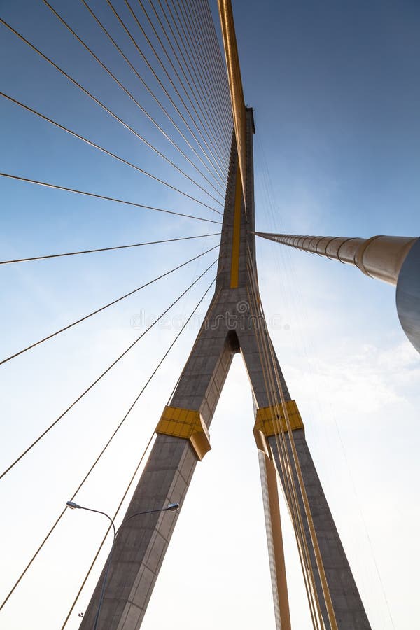 Rama 8 bridge. stock photo. Image of bridge, asia, architectural - 30532858