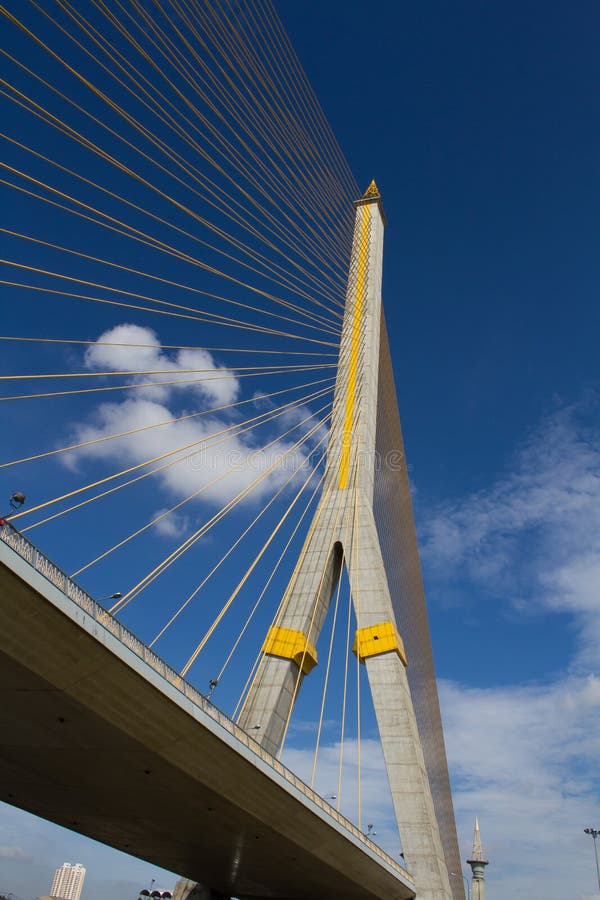 Rama8 bridge of thailand stock image. Image of commerce - 27564103
