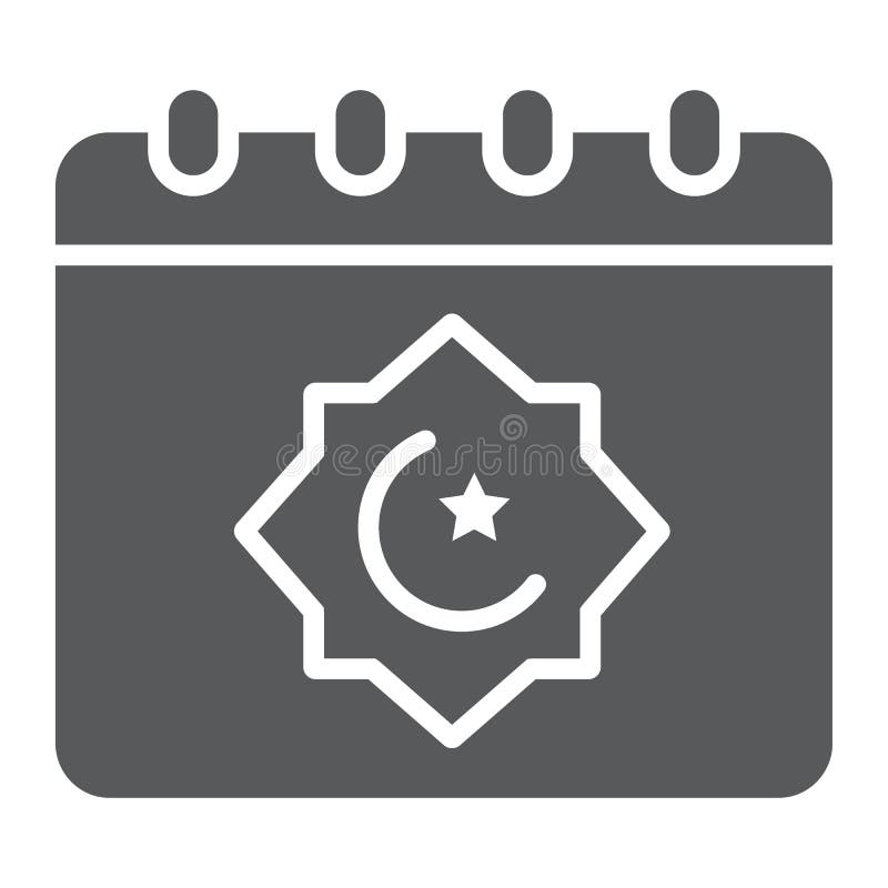 Ramadan Glyph Icon Set, Islamic Symbols Collection, Vector Sketches ...