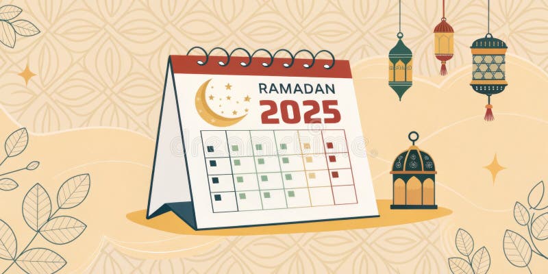 Ramadan Prayer Calendar Design Stock Photos - Free & Royalty-Free Stock ...