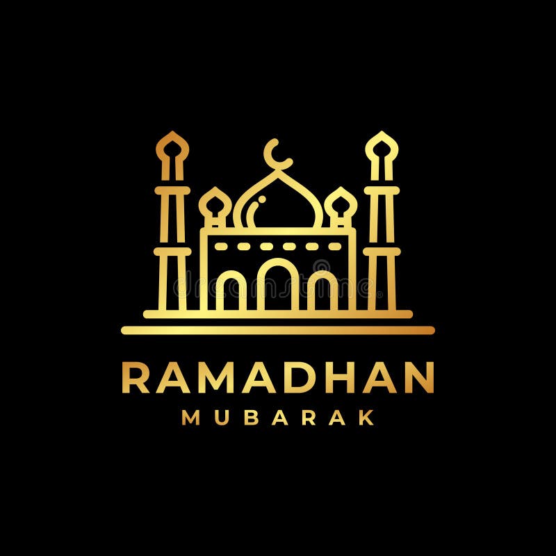 Ramadan Logo Vector Illustration Design Stock Vector - Illustration of ...