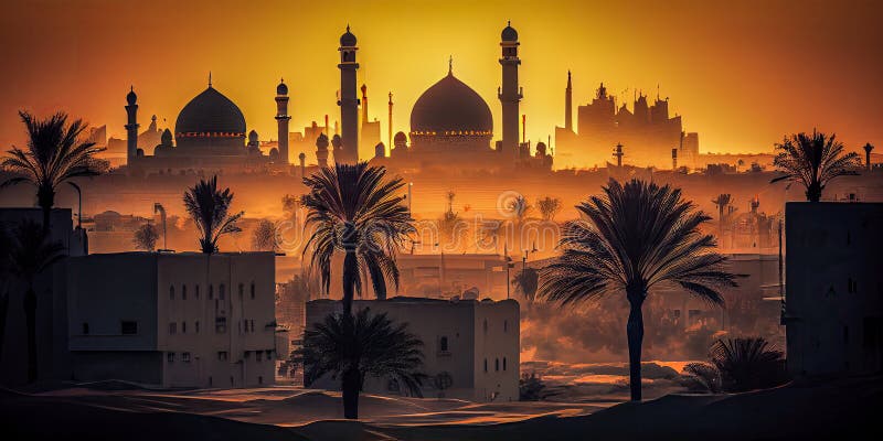 Ramadan Celebration with Sunset Mosque, Which Will Start on March, and ...