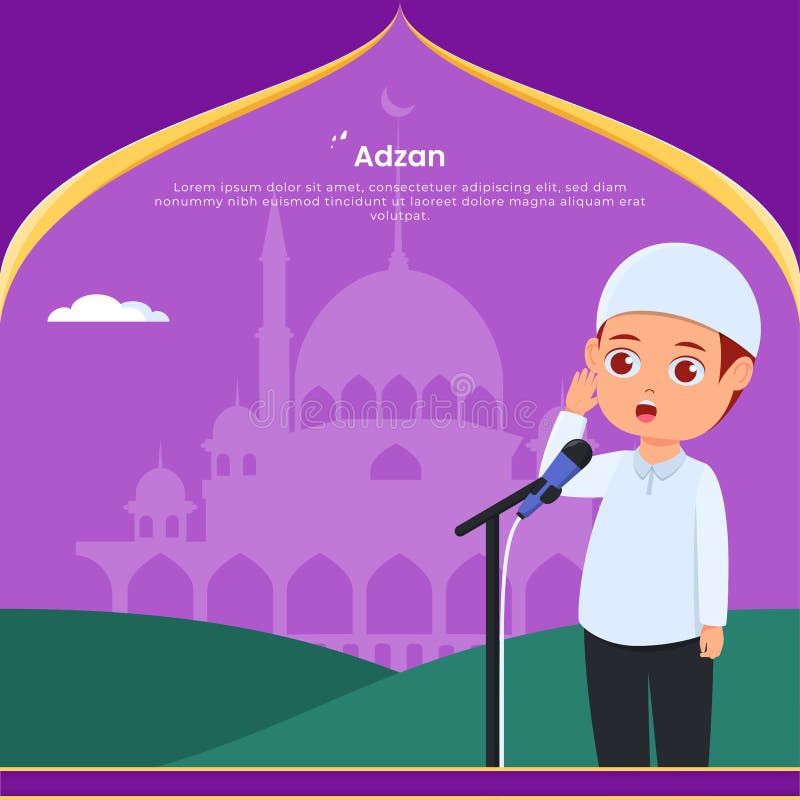 Adzan Call Stock Illustrations – 24 Adzan Call Stock Illustrations ...