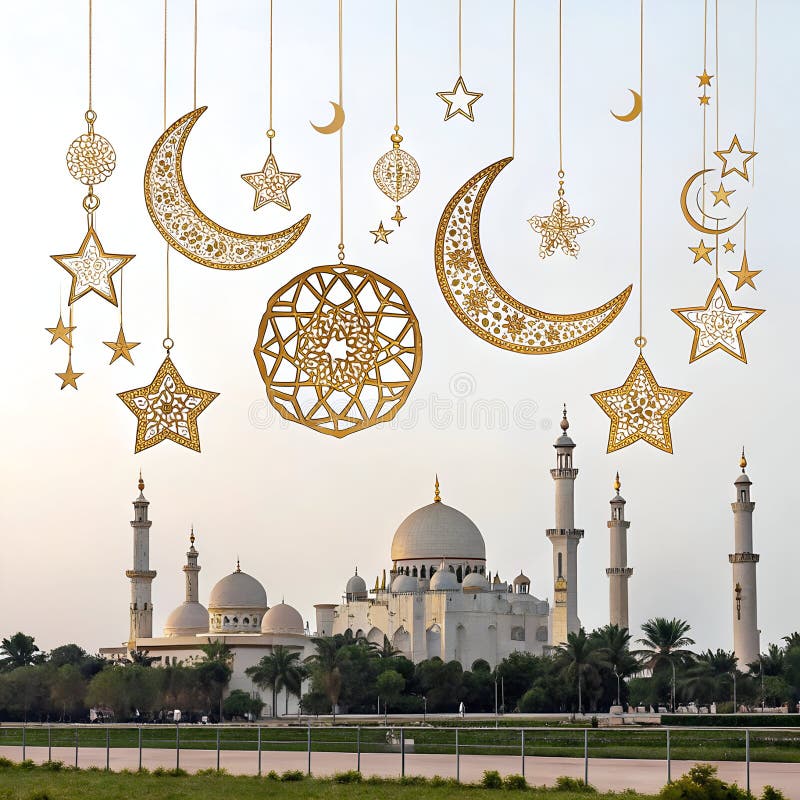 Ramadan Design Elements â€ Islamic Art on Transparent Background Stock ...