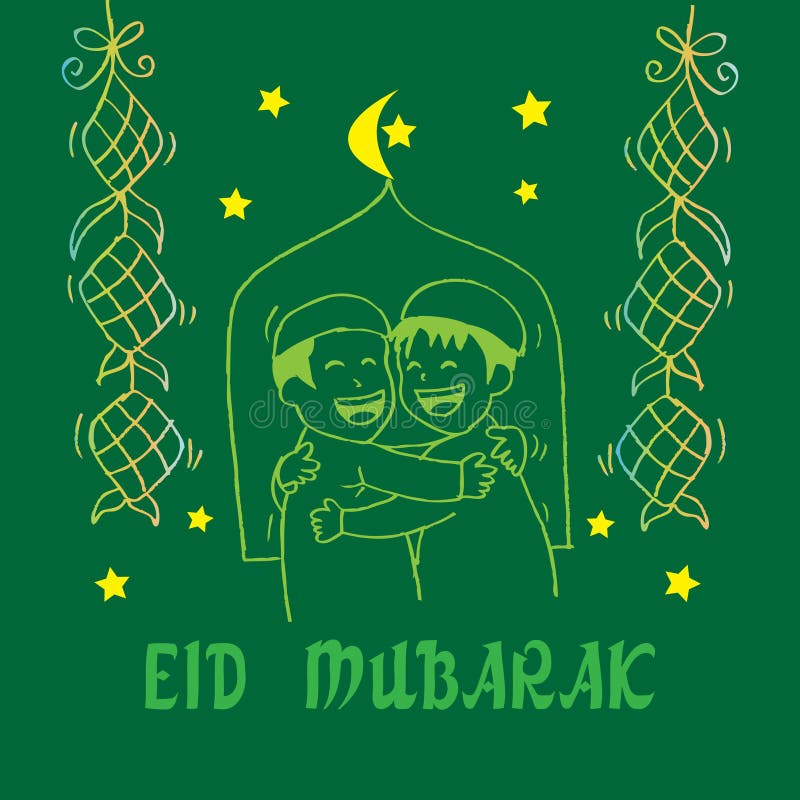 Ramadan Forgiveness stock illustration. Illustration of greetings ...