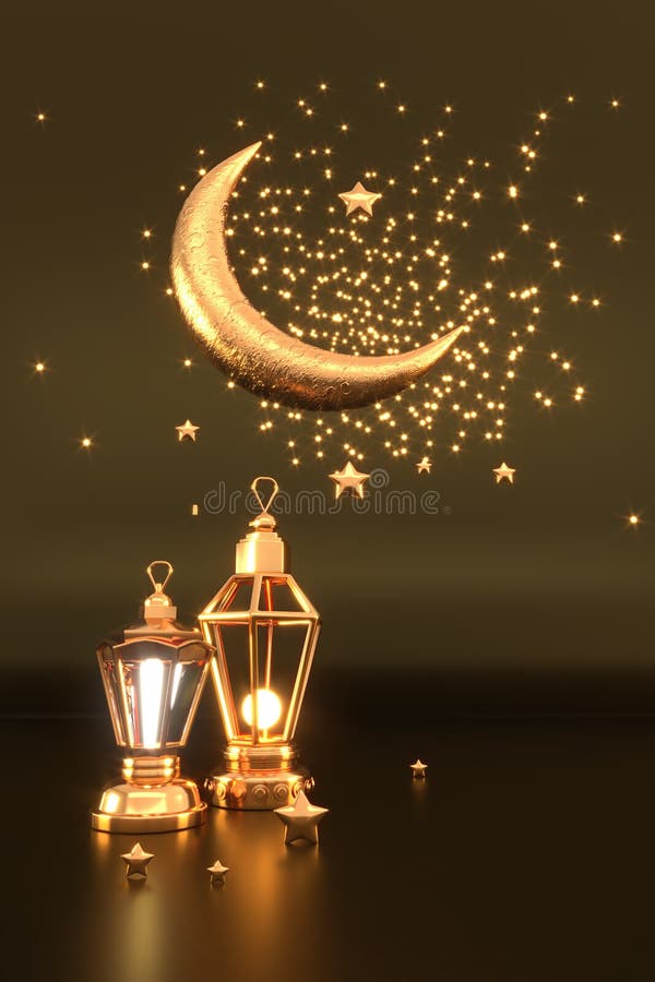 Ramadan Kareem Greeting Background Islamic 3d Illustration Design Stock ... Ramadan Kareem Greeting Background Islamic 3d Illustration Design Stock ...