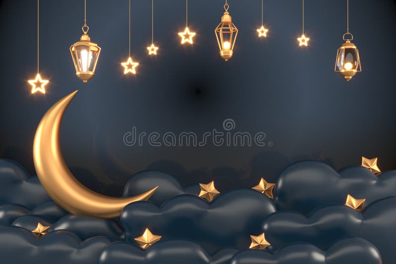 Ramadan Kareem Greeting Background Islamic 3d Illustration Design Stock ... Ramadan Kareem Greeting Background Islamic 3d Illustration Design Stock ...