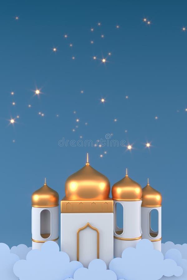 Ramadan Kareem Greeting Background Islamic 3d Illustration Design Stock ... Ramadan Kareem Greeting Background Islamic 3d Illustration Design Stock ...