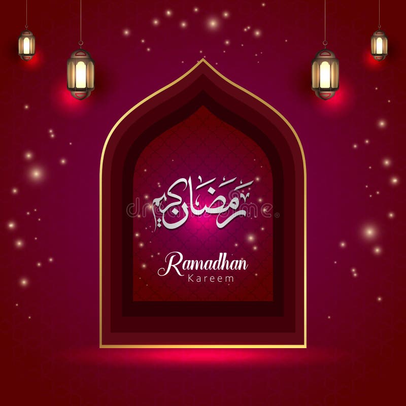 Happy Ramadan Red Stock Illustrations – 1,078 Happy Ramadan Red Stock ...
