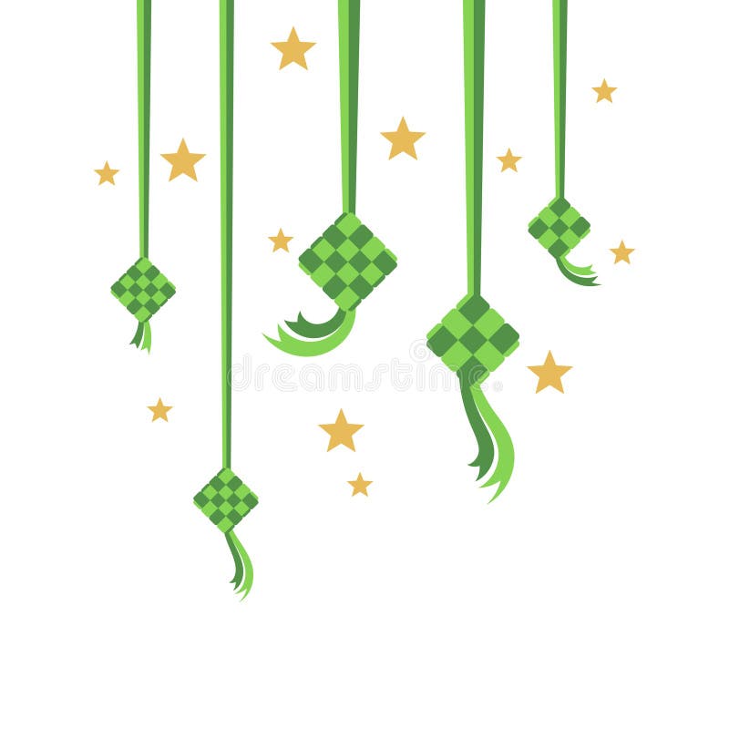 Ramadan Ketupat Hanging Border Decoration Stock Illustrations – 15 ...