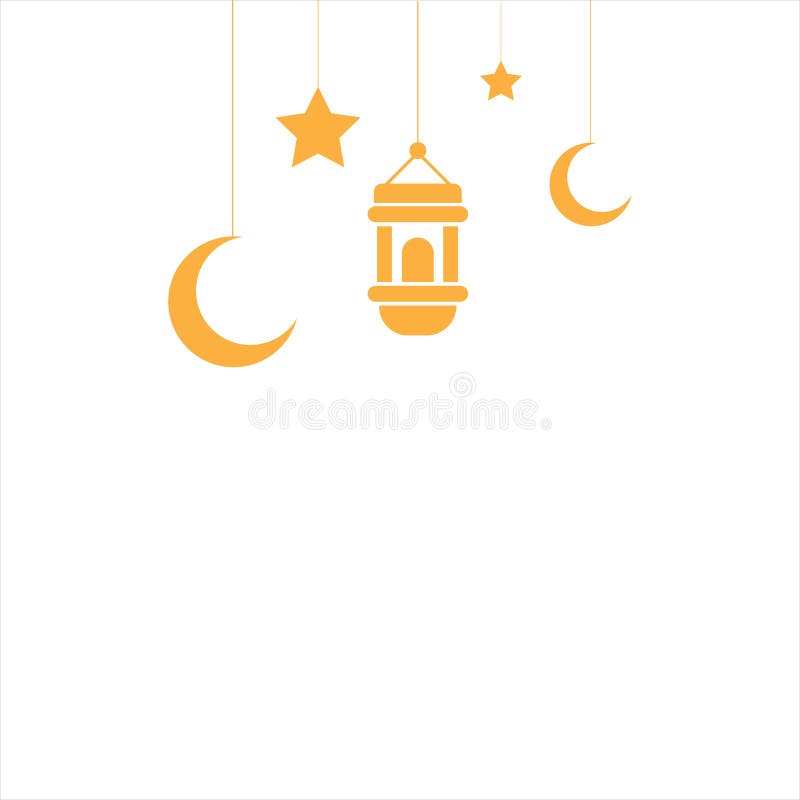 Ramadan Lantern Corner stock vector. Illustration of label - 272225383