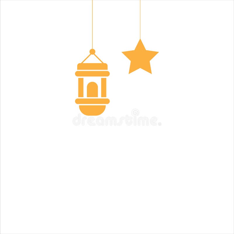 Ramadan Lantern Corner stock vector. Illustration of diagram - 272225390