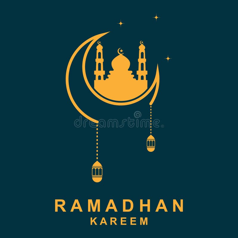 Ramadan Logo Vector Illustration Design Stock Vector - Illustration of ...